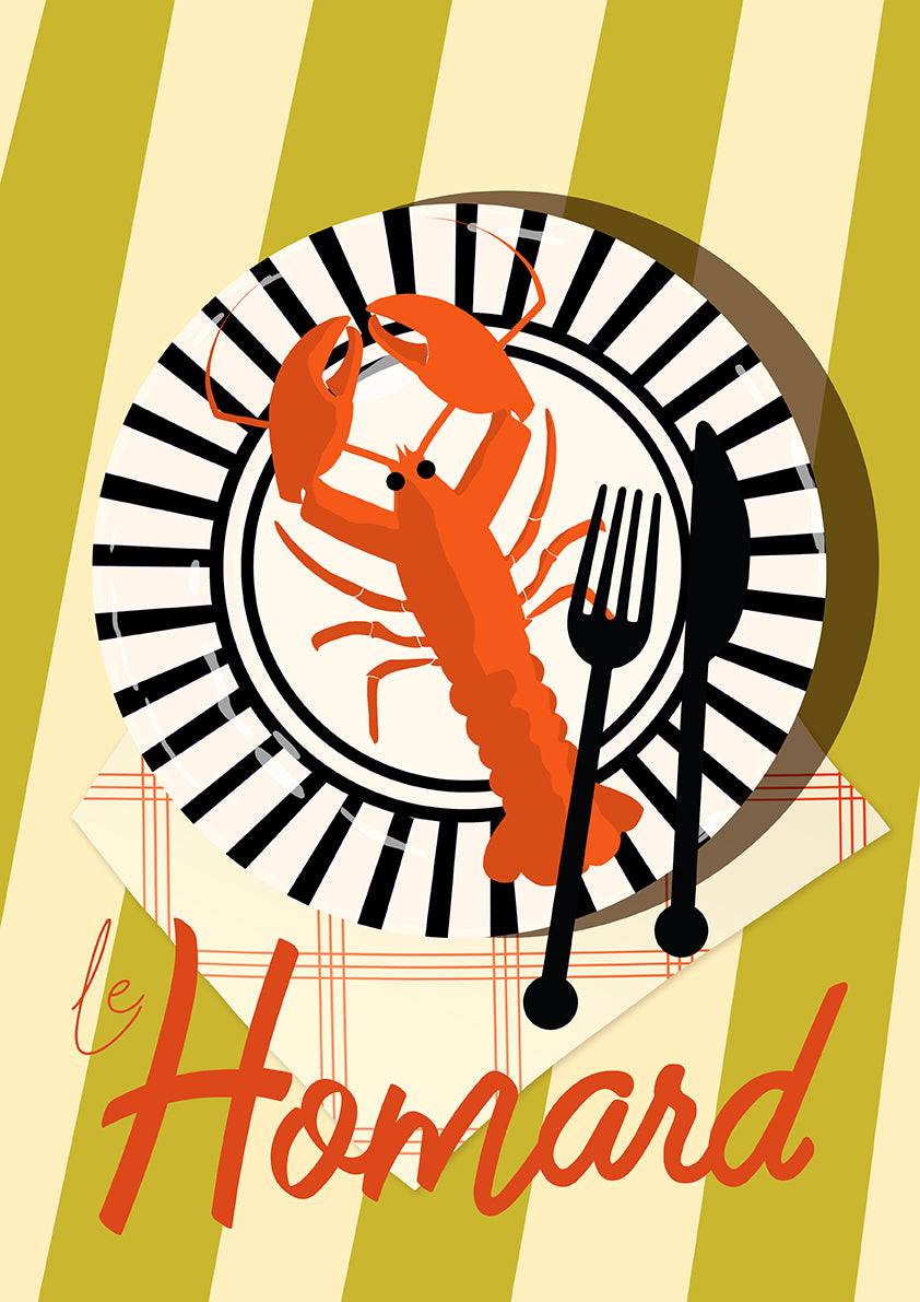 Le Homard Print – Poppy Magda